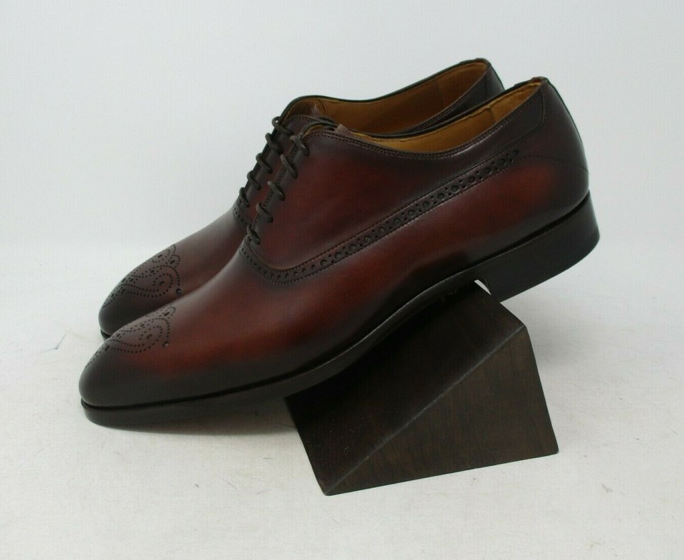 Magnanni Manolo Cognac Lace Up size 8 US (20518) 2321 | eBay