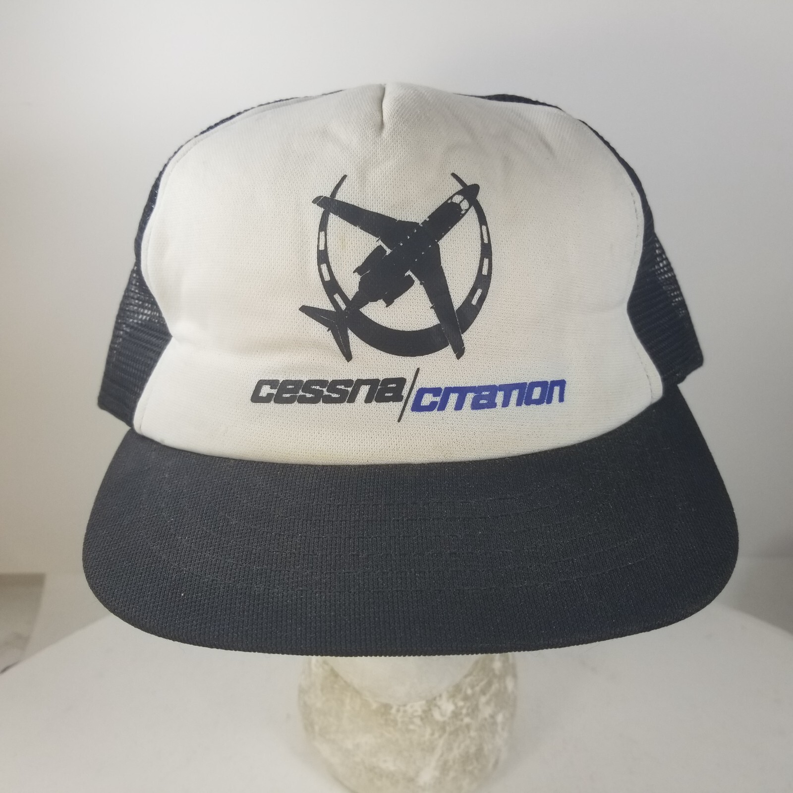 Cessna CITATION Logo Snapback BALL CAP Trucker HAT Me… - Gem