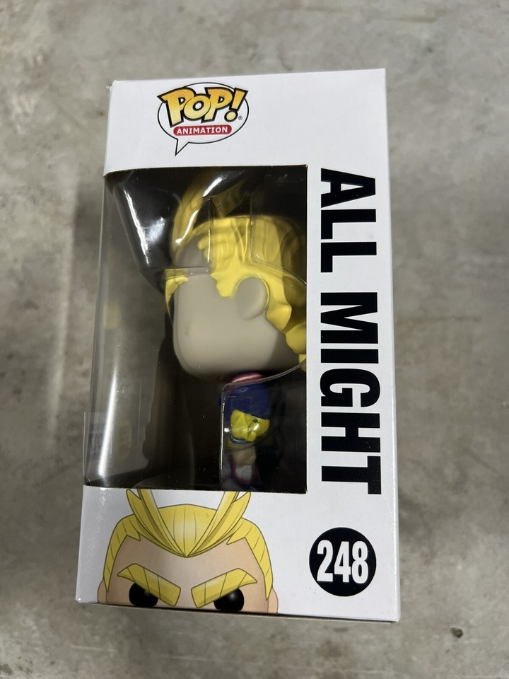 Funko Pop! All Might #248 GITD Vinyl Figure My Hero Academia 2017 ...
