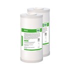 2Pack 5μm 10"X4.5" Sediment Water Filter Carbon Replacement for Big ...