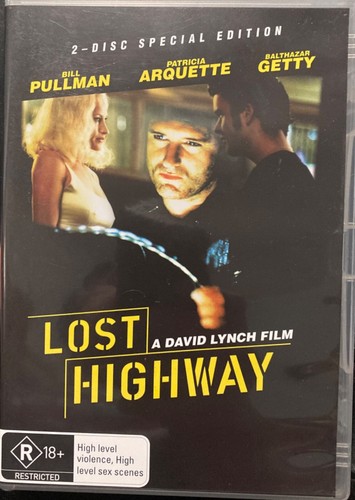 Lost Highway DVD 1997 David Lynch Bill Pullman Patricia Arquette ...