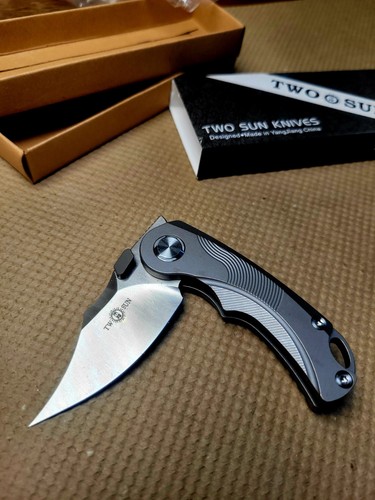 TWOSUN FRONT FLIPPER TITANIUM M390 TS199 | eBay