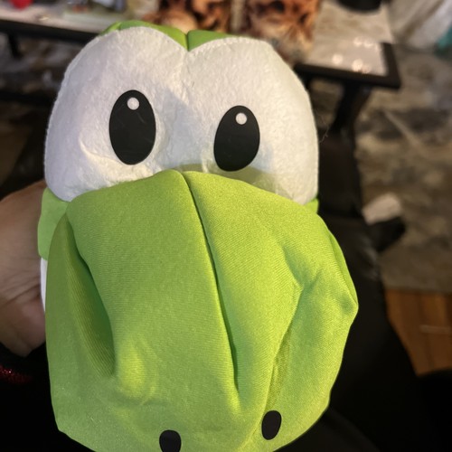 Super Mario Yoshi child Headpiece Costume hat plush stuffed | eBay