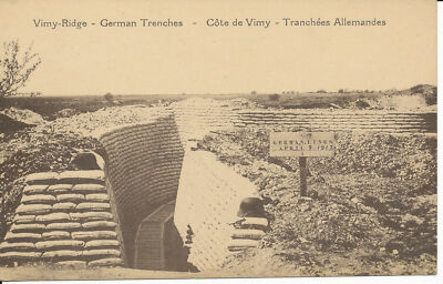 PC37355 Vimy Ridge. German Trenches. B. Hopkins | eBay UK