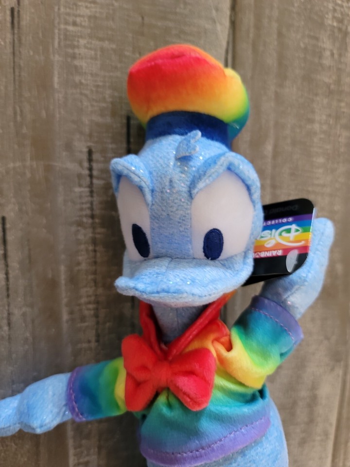 Disney Rainbow Collection Donald Duck Glitter Blue By Just Play New ...