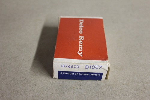 63-74 NOS Delco Remy OEM Ignition Points D1007 1876600 Corvette/Chevelle/Camaro | eBay