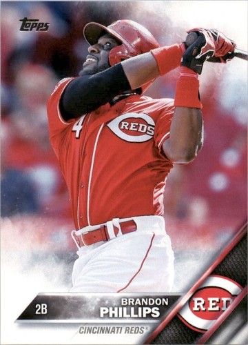 2016 Topps Brandon Phillips Cincinnati Reds #176 Baseball Card | eBay