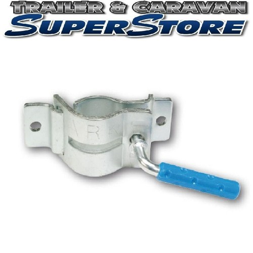 Removeable jockey wheel bracket clamp for stand or jockey wheel on ...