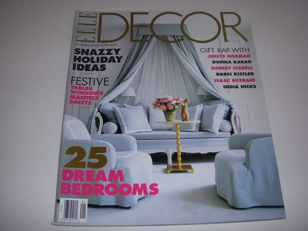 Christmas Elle Decor Magazine House & Home December 2024