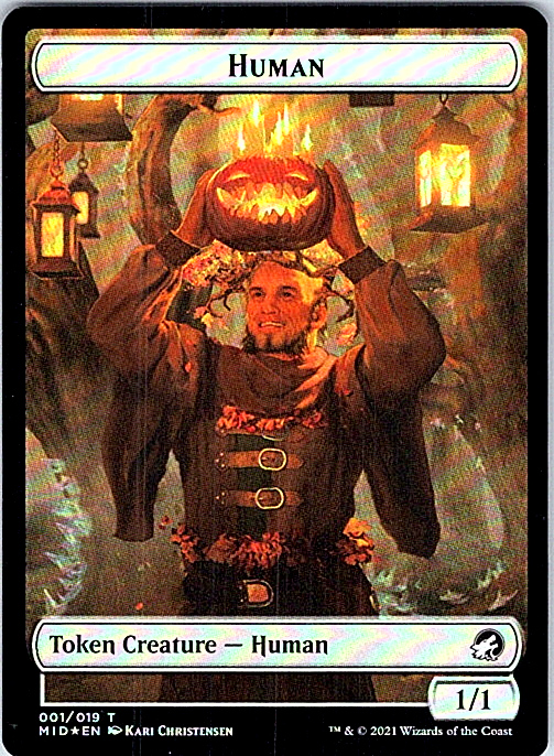 Insect / Human Foil Token Magic Innistrad Midnight Hunt NM | eBay