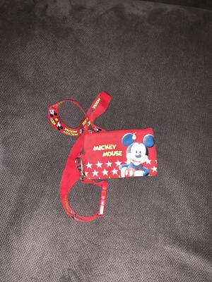Mickey Mouse ID Card Holder | eBay