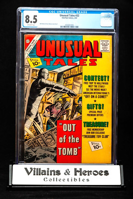 Unusual Tales #32 ~ CGC 8.5 ~ Bill Molno and Vince Alascia art ...