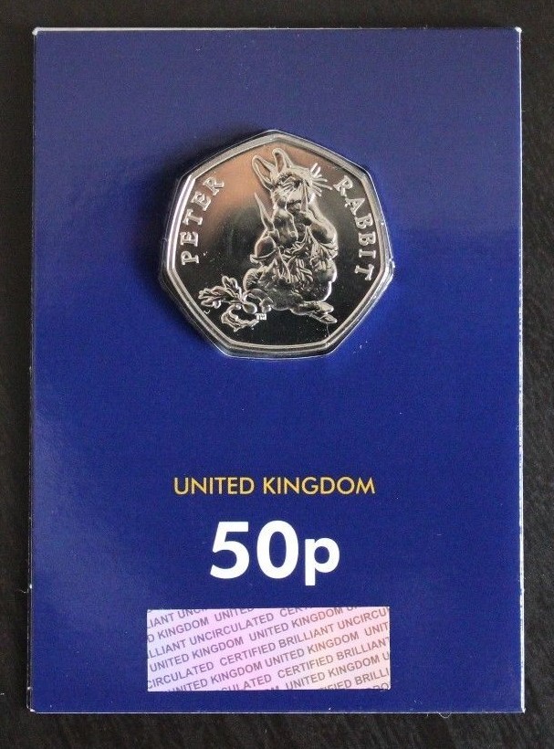 2016 2017 2018 BU Change Checker Beatrix Potter 50p Fifty Pence Choose ...