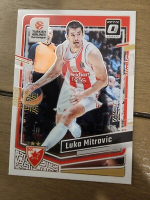 Luka Mitrovic 2023-24 Donruss Euroleague OPTIC - CSKA Moscow | eBay