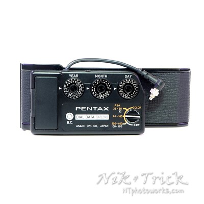 Pentax MX Incredibly Rare Dial Data MX Back in Near Mint Conditio ...