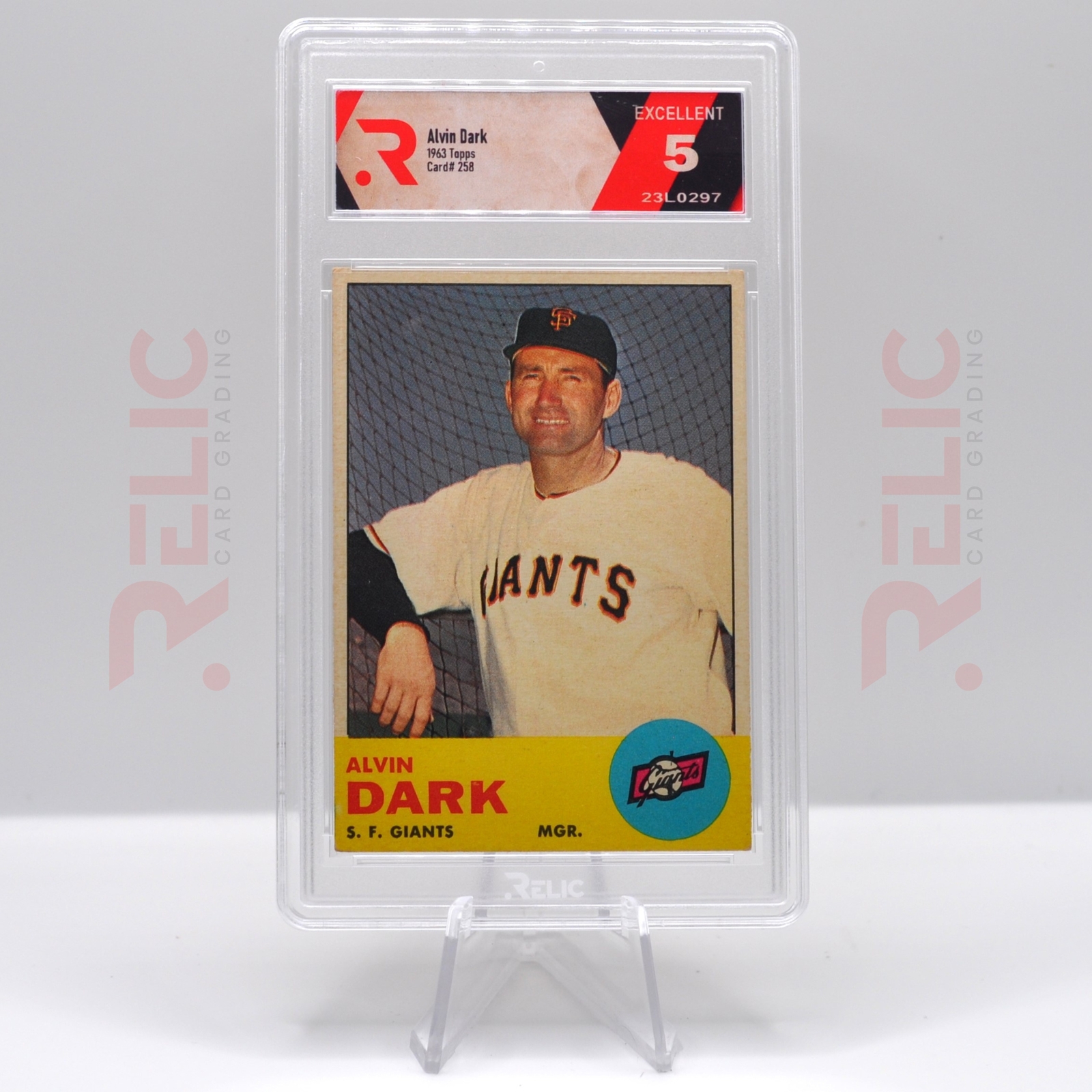 1963 Topps - #258 Alvin Dark for sale online | eBay