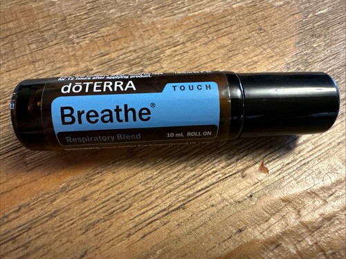 doTERRA Breathe Touch Essential Oil Roll-On 10 mL New Unsealed Exp. 03/ ...
