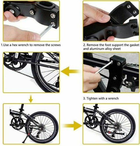 Adjustable Bicycle Kickstand Non-Slip Easy Bike Side Kick Stand for ...