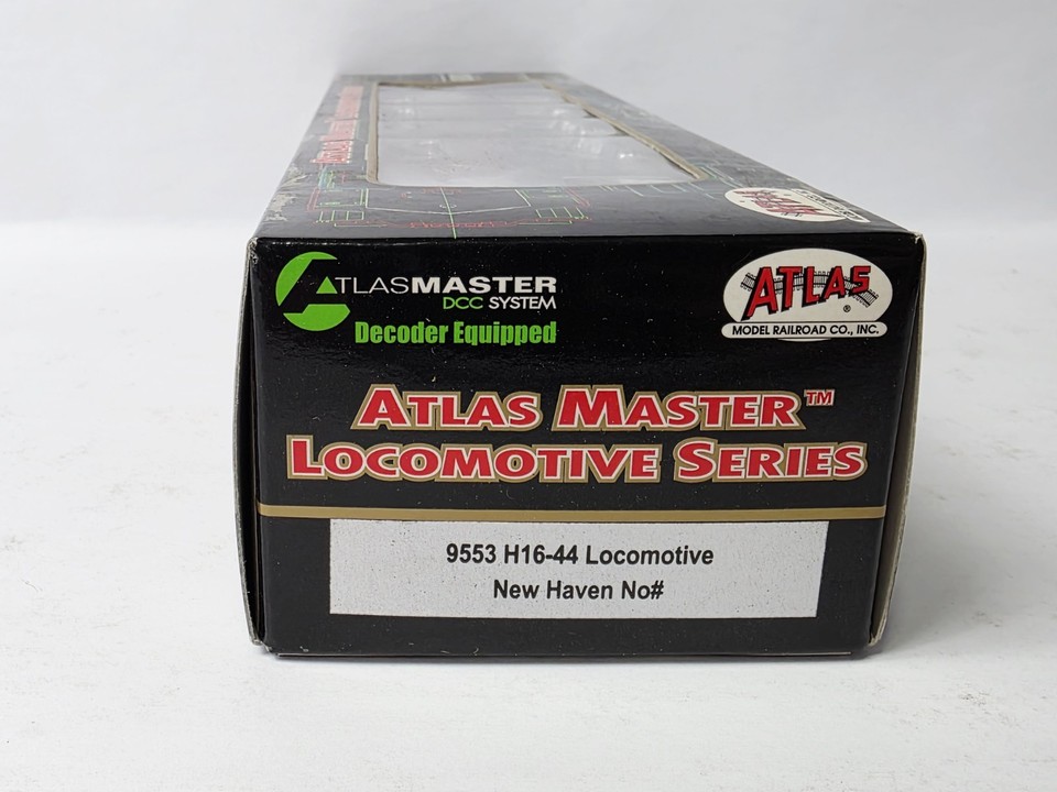 ATLAS MASTER SERIES 9553 NEW HAVEN LOCOMOTIVE IN BOX VERY NICE LOT 14 ...