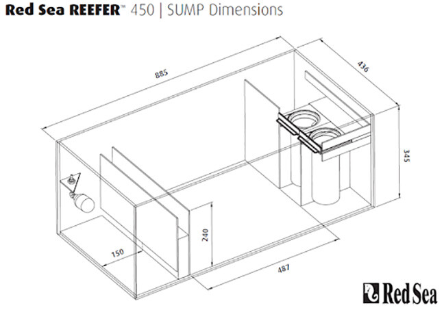 Sump Baffle Kit Waterbox Red Sea aquarium fish tank reef | eBay