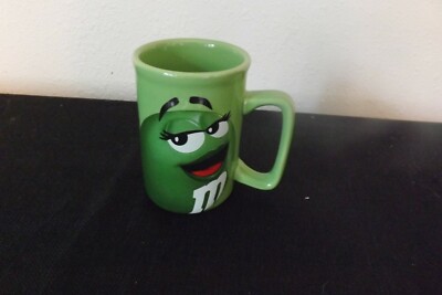 2011 Green M&M's Official Licensed Mars Collectors Coffee Mug Cup ...