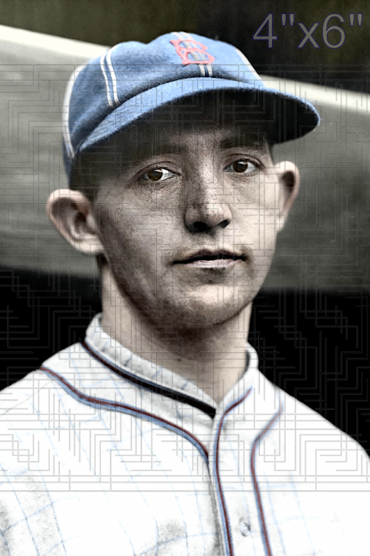 Ray Moss - 1928 Brooklyn Robins - choose a style - colorized print | eBay