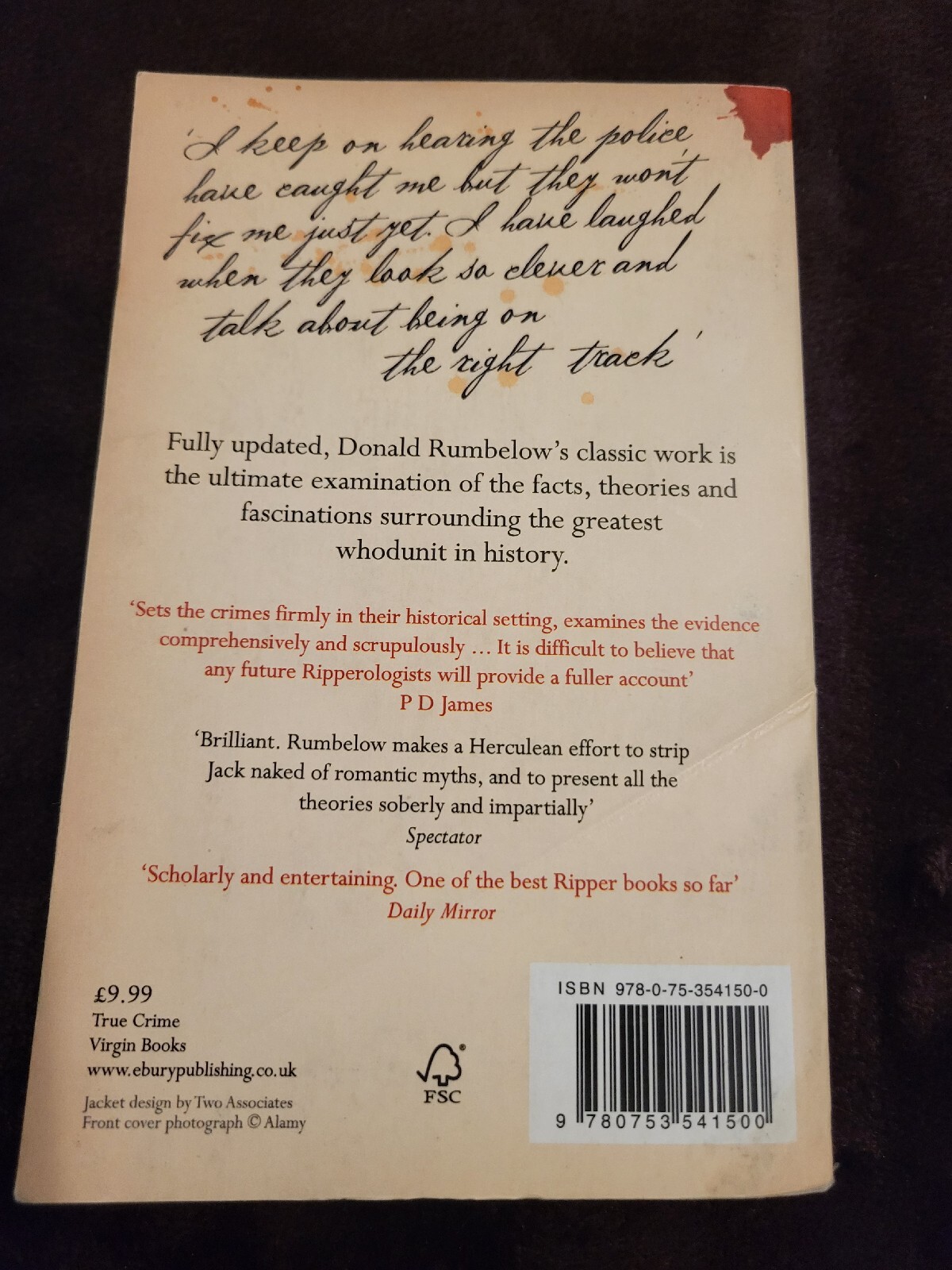 Complete Jack the Ripper by Donald Rumbelow (2013, Trade Paperback ...