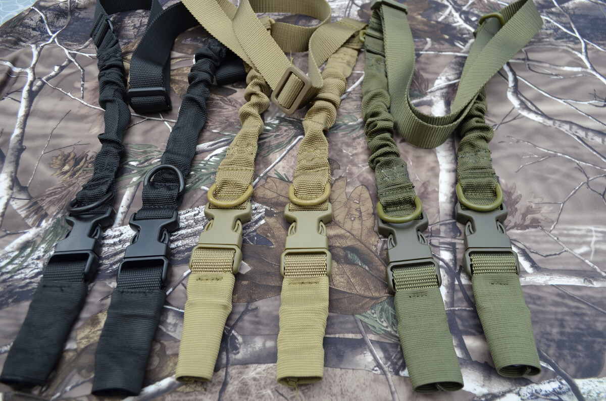 Rifle Gun Slings - 1 point or 2 Point Heavy Duty Single or Double ...