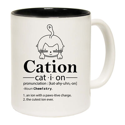 Cation Cat Noun Pronunciation Novelty Funny Coffee Cup Mugs Mug GIFT ...