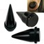 1PC. Black Acrylic Straight Taper Expander Ear Stretcher Ear Plug with ...