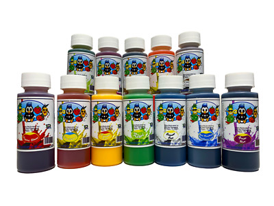 Snow Cone Shaved Ice Syrup Mix Concentrate 2 oz, 5 pack (select flavor ...