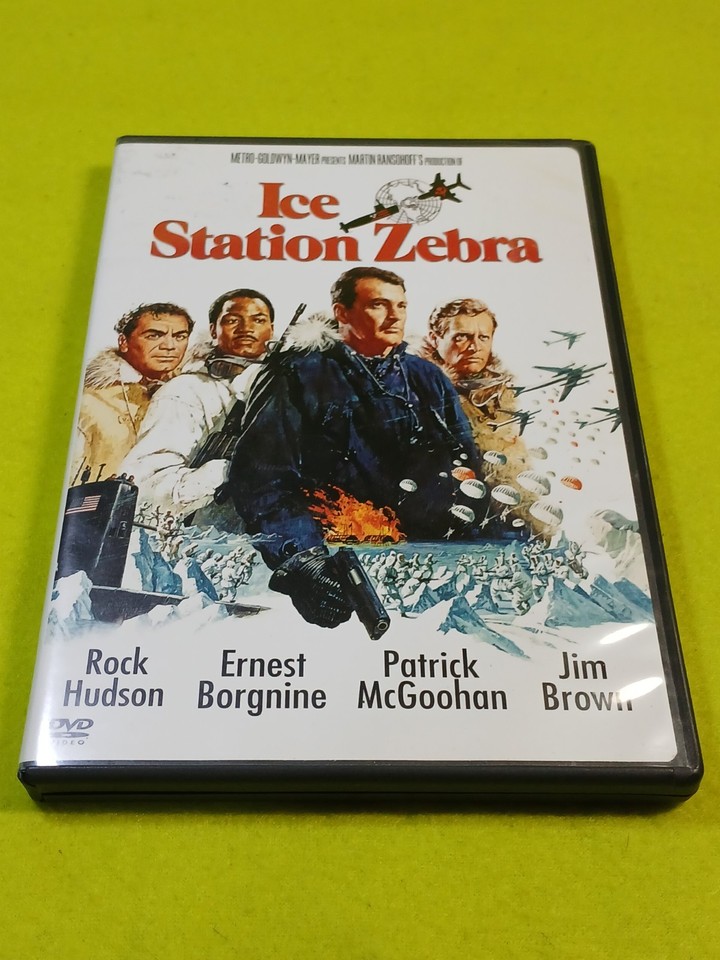 Ice Station Zebra (DVD, 1968) Patrick McGoohan, Rock Hudson, Jim Brown ...