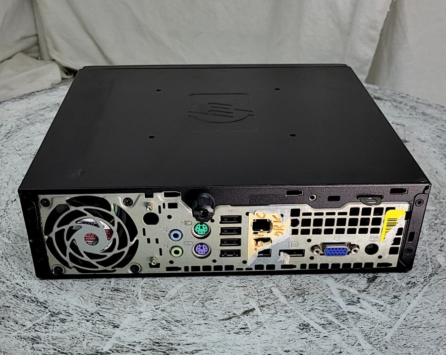 HP COMPAQ 8000 ELITE USDT SL843UP#ABA PC Desktop USFF BAREBONES SEE ...