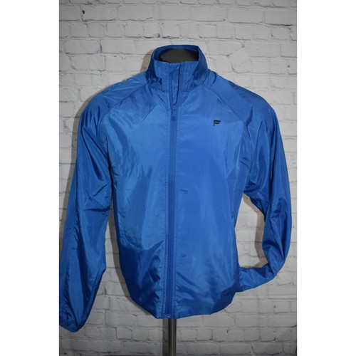 Fabletics Athletic Jacket Mens Size Large Blue Polyester Full Zip With ...