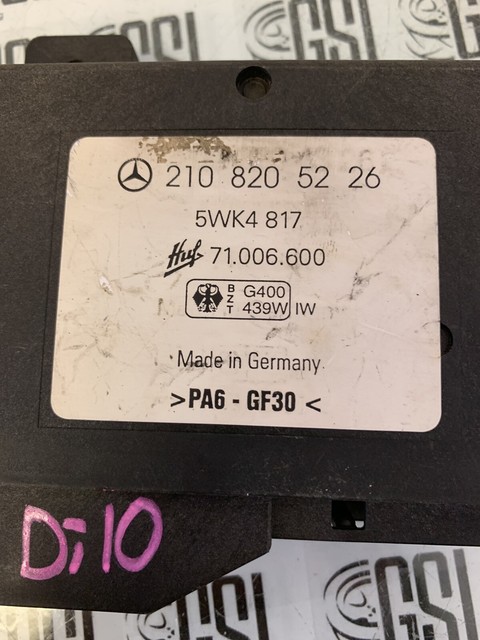 1997 Mercedes Benz W210 E420 Infrared Lock System Module 2108205226 for ...