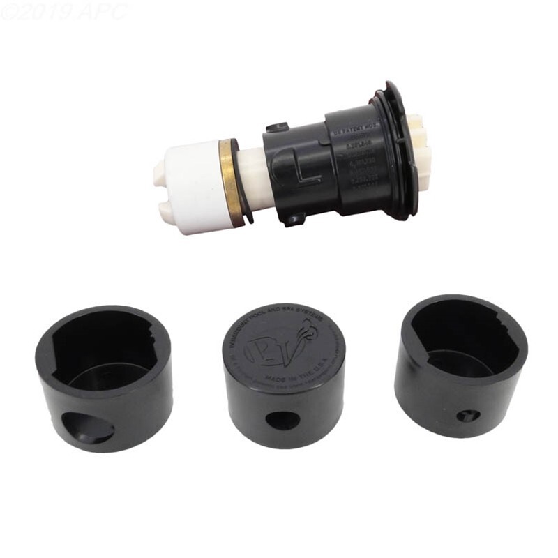 Paramount 004627506003 PV3 Nozzle with Twist Lock Nozzle 3 Caps - Black ...