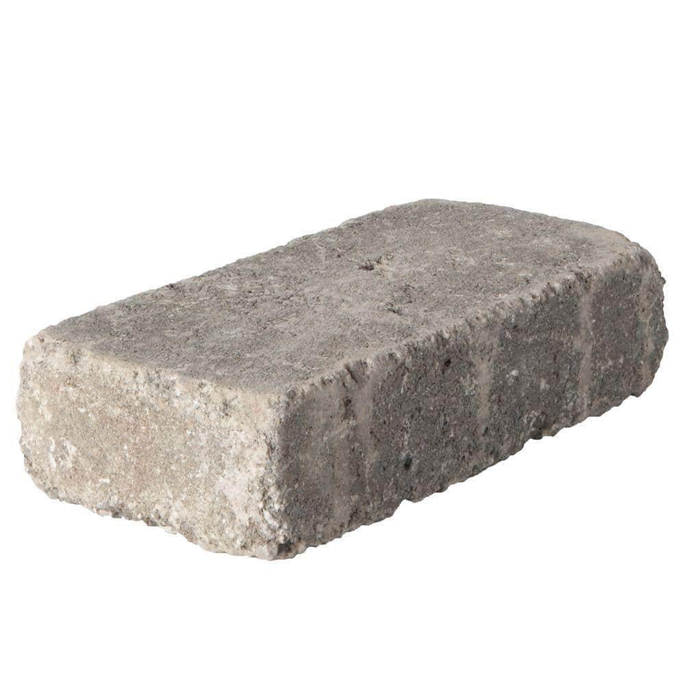 Pavestone Greystone Concrete Paver H 1.77" x W 3.50" x L 7.00" Rust ...