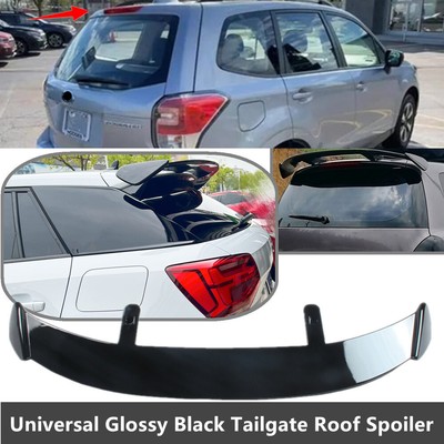 Universal Gloss Black For Subaru Forester 14-18 Rear Roof Spoiler ...