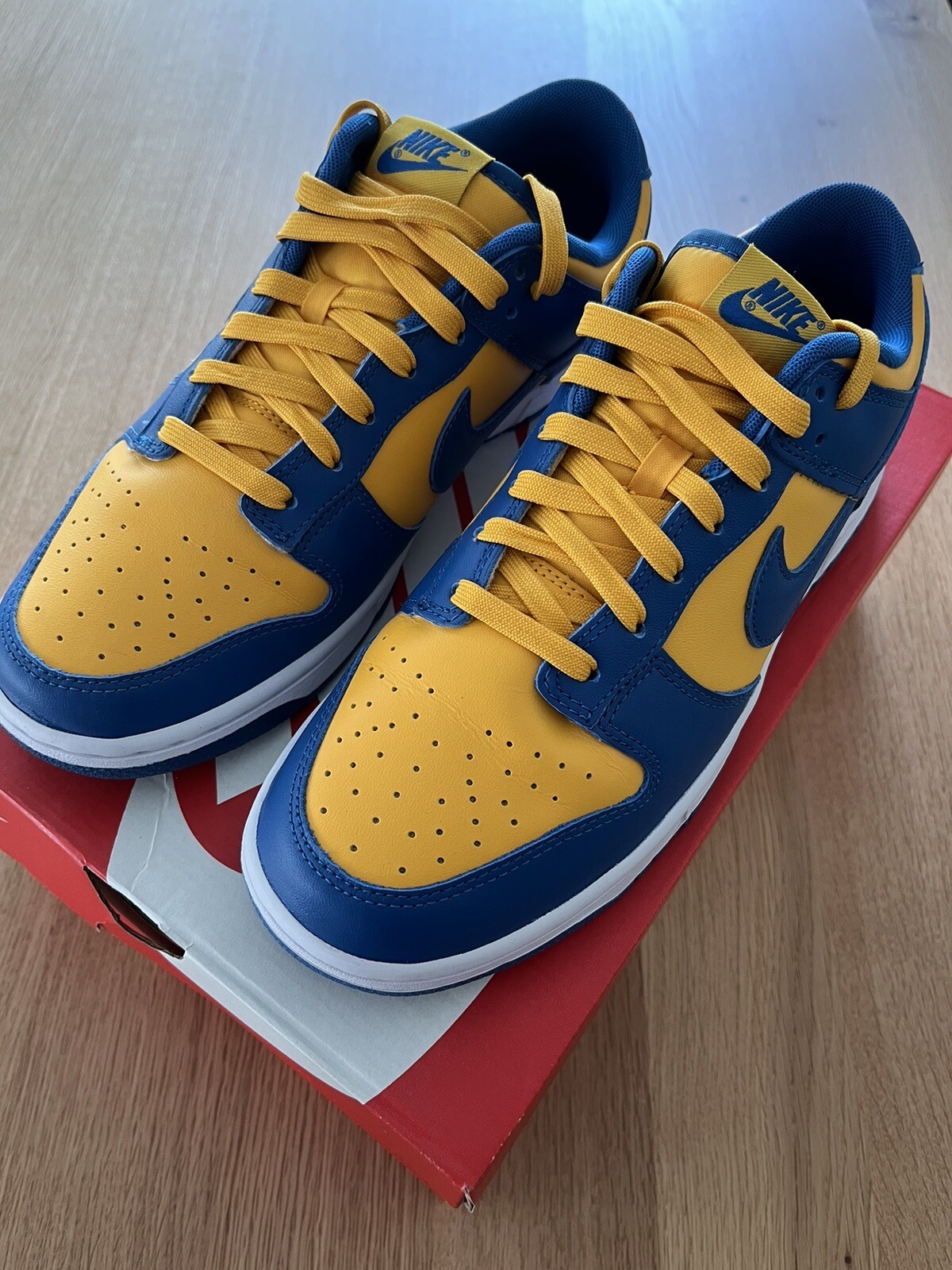 NIKE DD1391-402 Dunk Low Retro 'UCLA' Men's Size 9.5 … - Gem