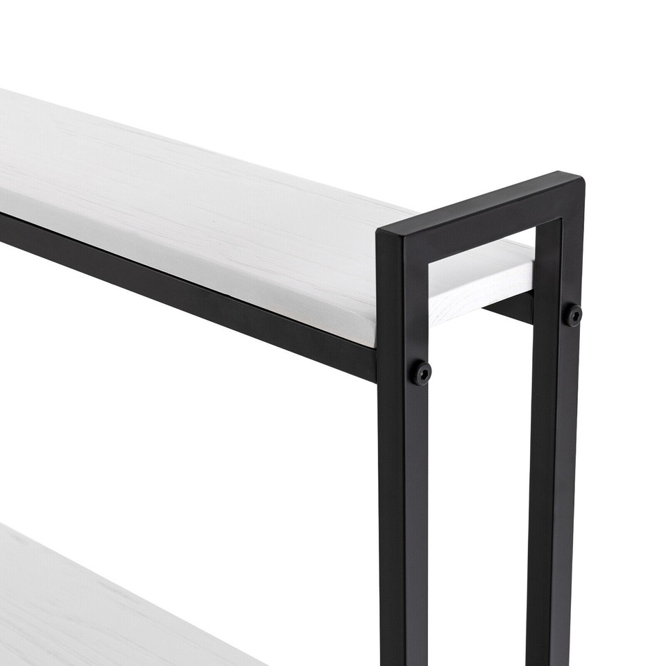 31" 3Tier Plant Stand&4 Wheels Wooden Plant Pot Rolling Shelf Plant ...