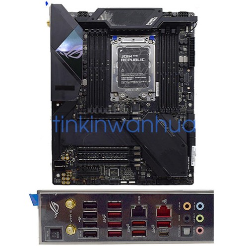 For ASUS ROG STRIX TRX40-E GAMING Motherboard Socket sTRX4 DDR4 ATX ...