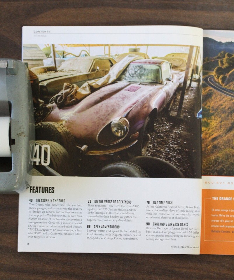 Hagerty Magazine Sept 2018 1953 Corvette Fiat Dino Spider Jensen-Healey ...