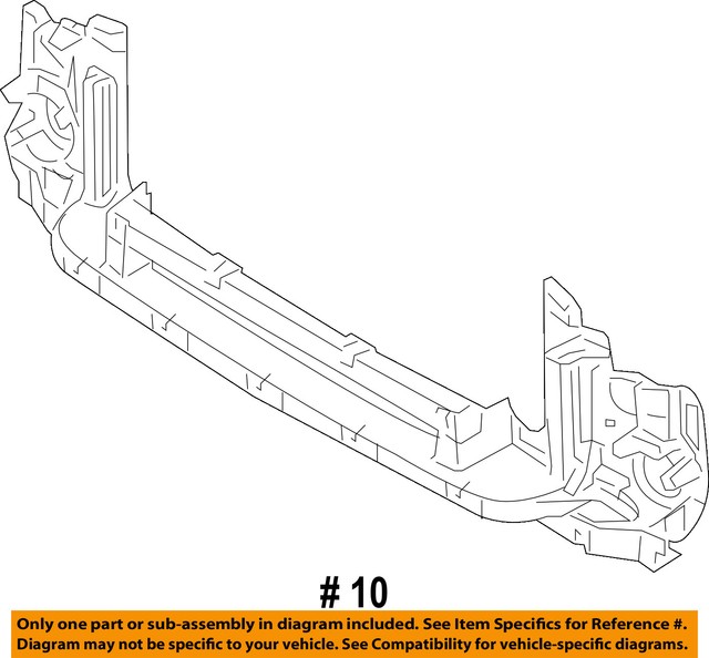 Ford 8C2Z8A284C Genuine OEM Factory Original Mount Panel for sale ...