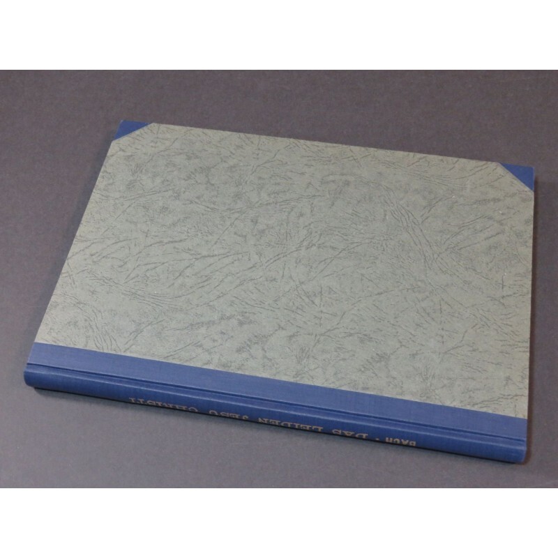 BACH J. S. Passio D. N. J. C. secundum Matthaeum Passion St Matthieu ...