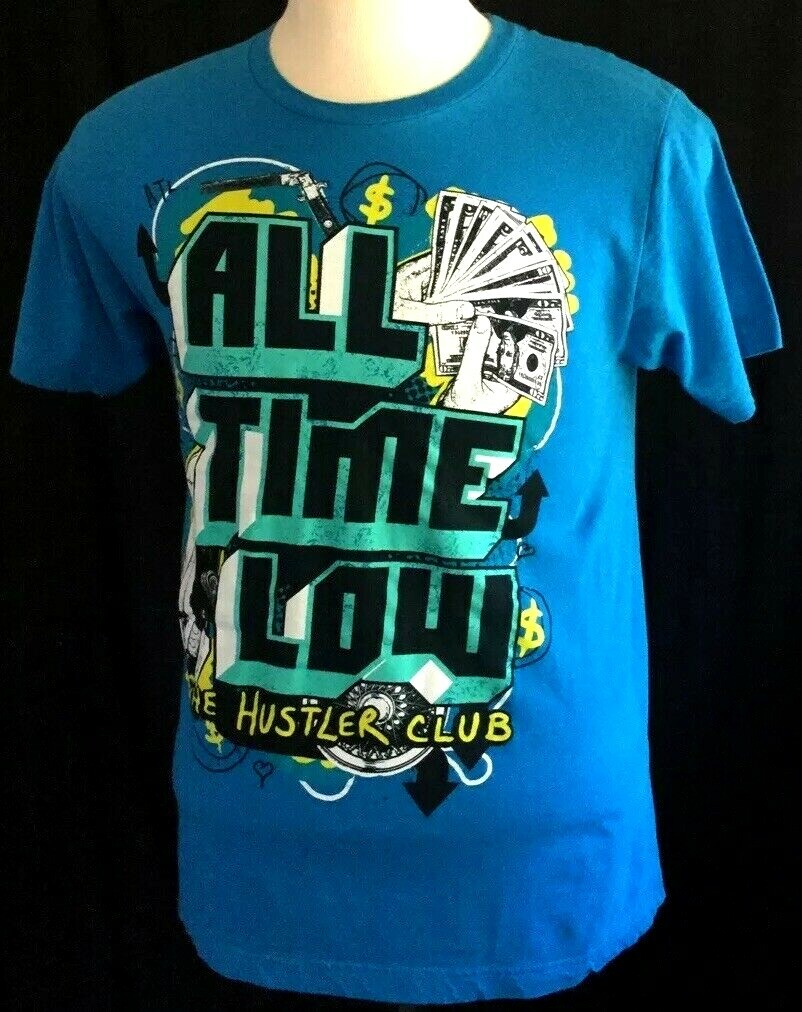 All Time Low Shirt Logo All Time Low & Glamour Kills Throwback New