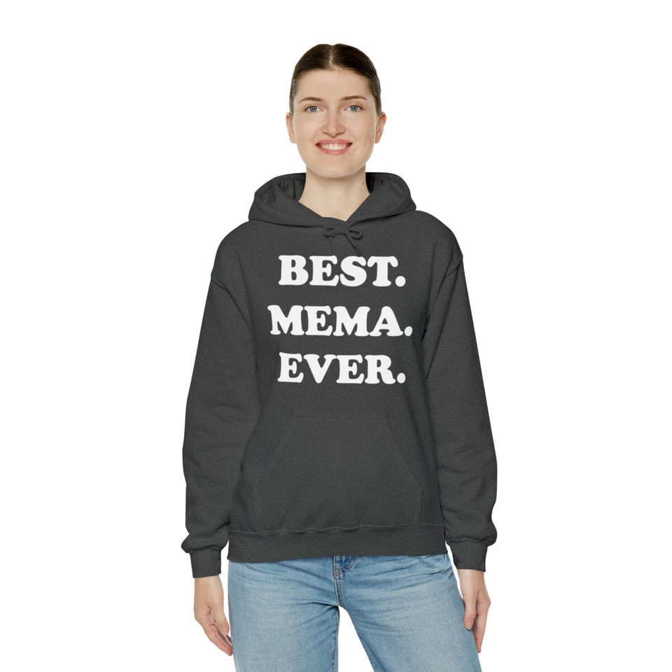 Best Mema Ever Graphic Hoodie, Sizes S-5XL | eBay