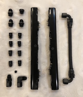 Gen IV GM Truck Manifold 6.0 6.2 L92 L96 L99 NBSS Fuel Rail Kit LS3 ...