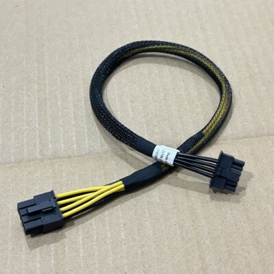 DELL EMC POWEREDGE R7525 R750 R750XS GPU POWER CABLE 16" 12 PIN TO 8 ...