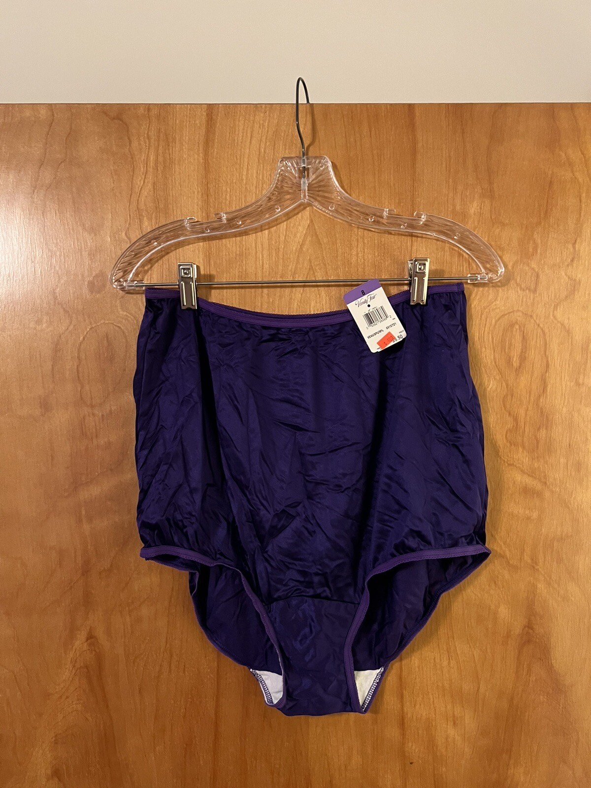 Vanity Fair Nylon Brief Panties Vintage Underwear Venus Purple 915721 ...