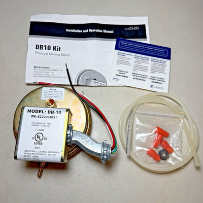 Fantech DB10 Positive Pressure Switch Kit DB 10 45221, NEW | eBay